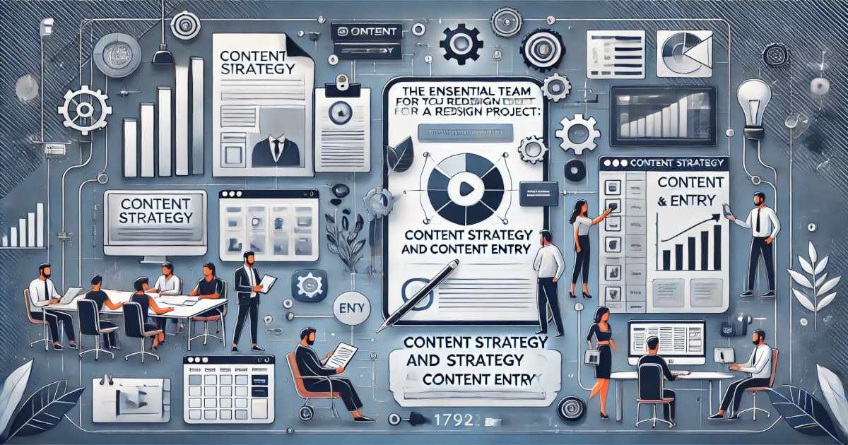 The Essential Team for a Successful Redesign Project: Content Strategy ...